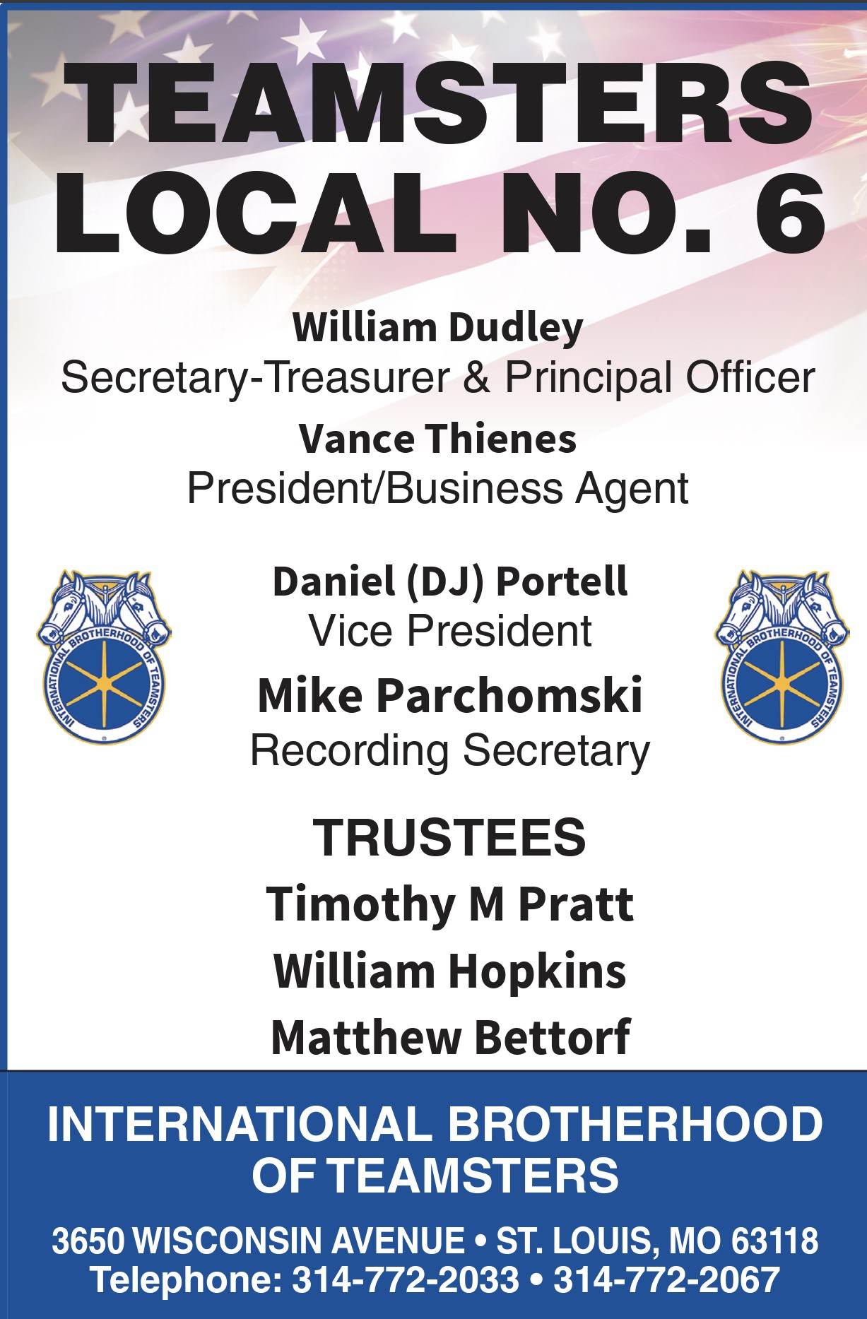 Home – Teamsters Local 6